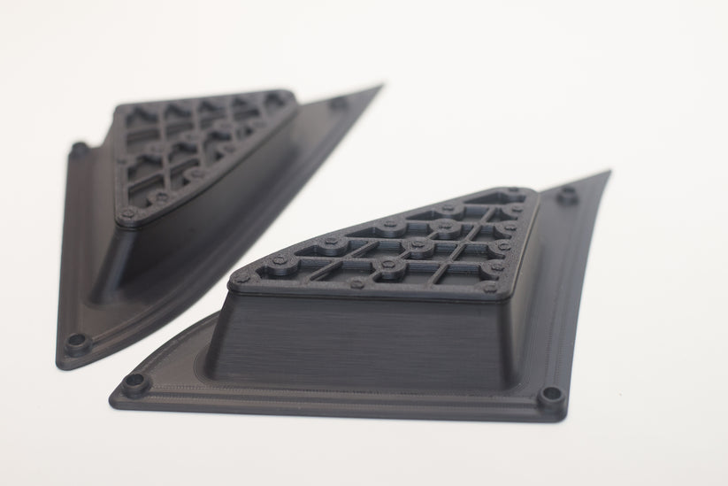 Toyota MR2 Rear Quarter Window Vents – Fulcrum Design