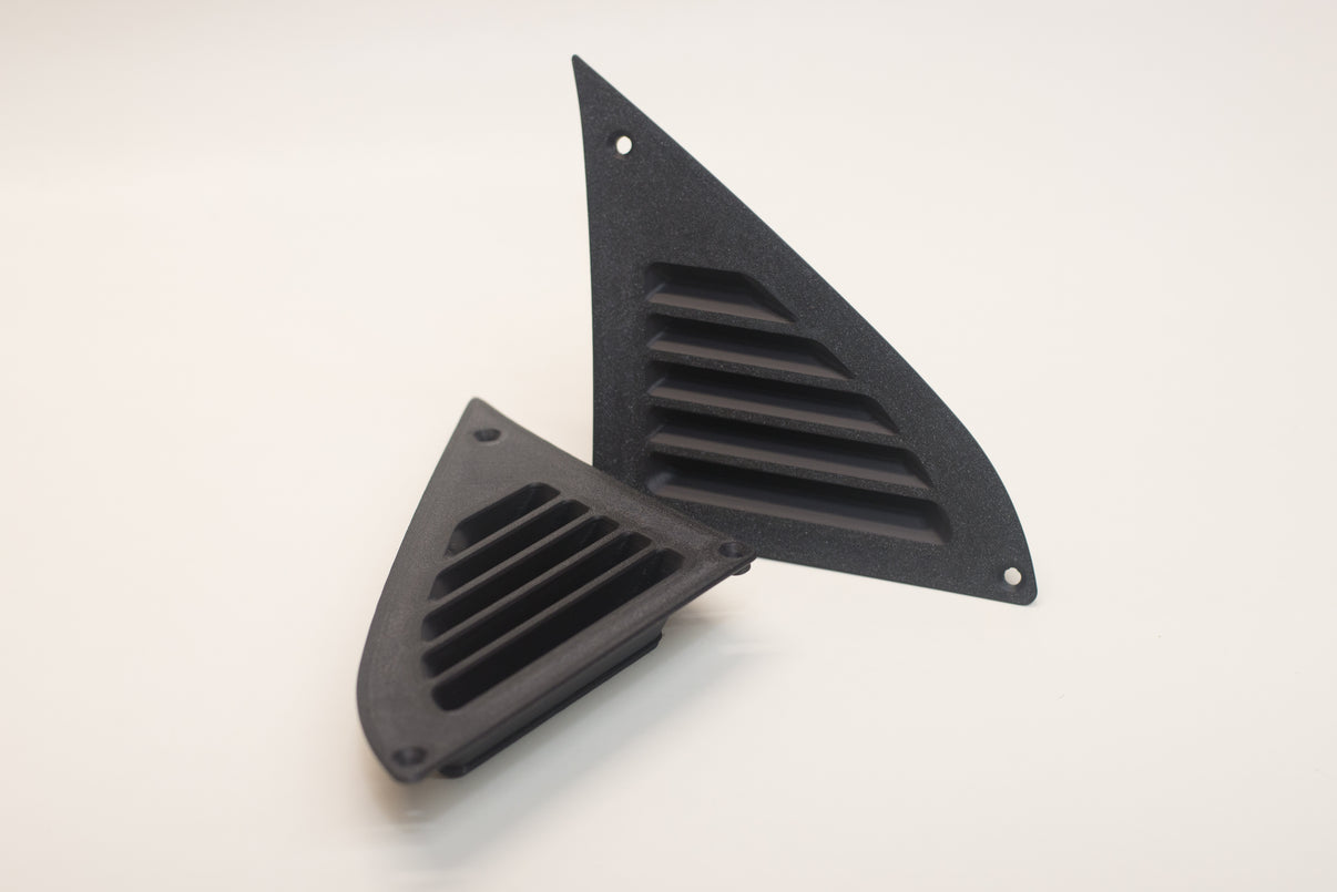 Toyota MR2 Rear Quarter Window Vents – Fulcrum Design