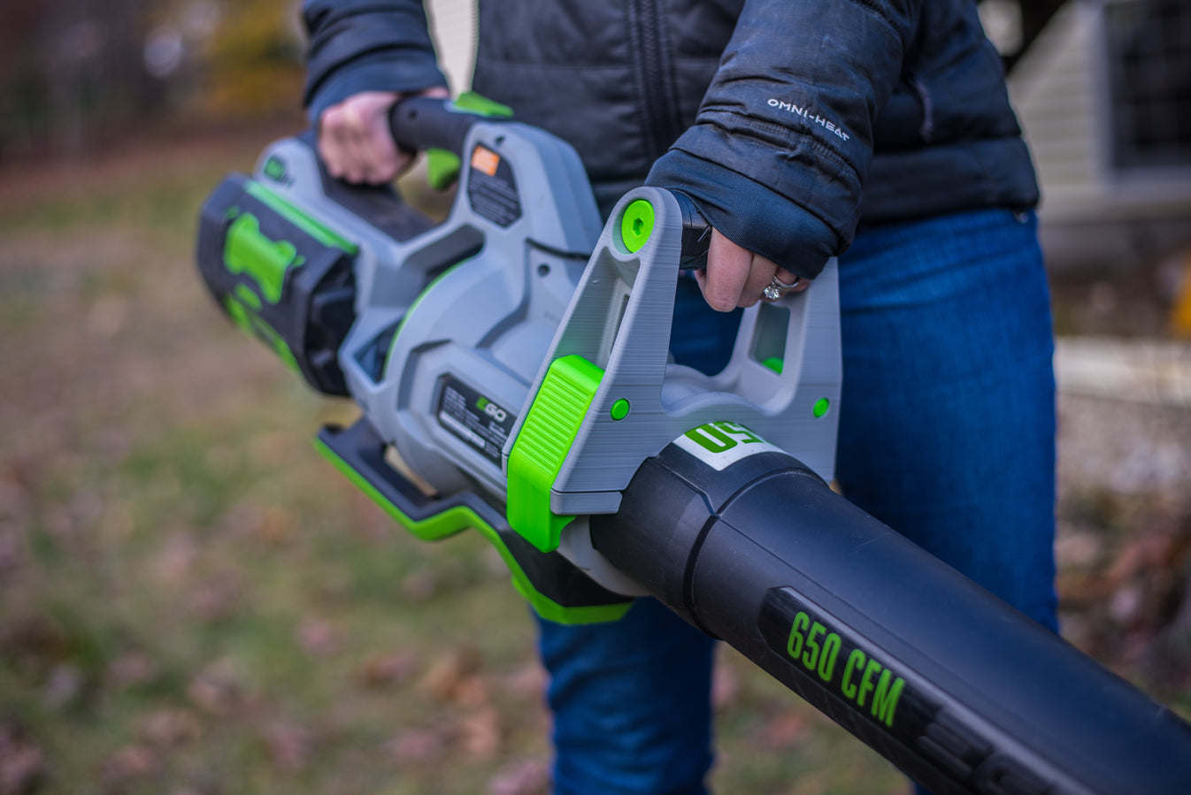 Handle for EGO Leaf Blowers – Fulcrum Design